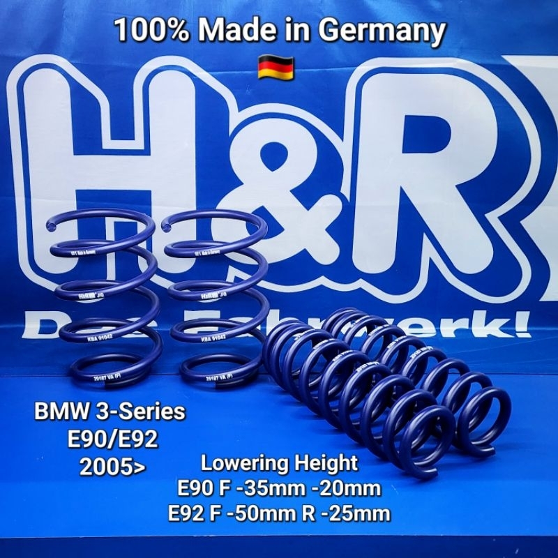 BMW 3-Series E90 E92 - H&R Sport Springs | Shopee Malaysia