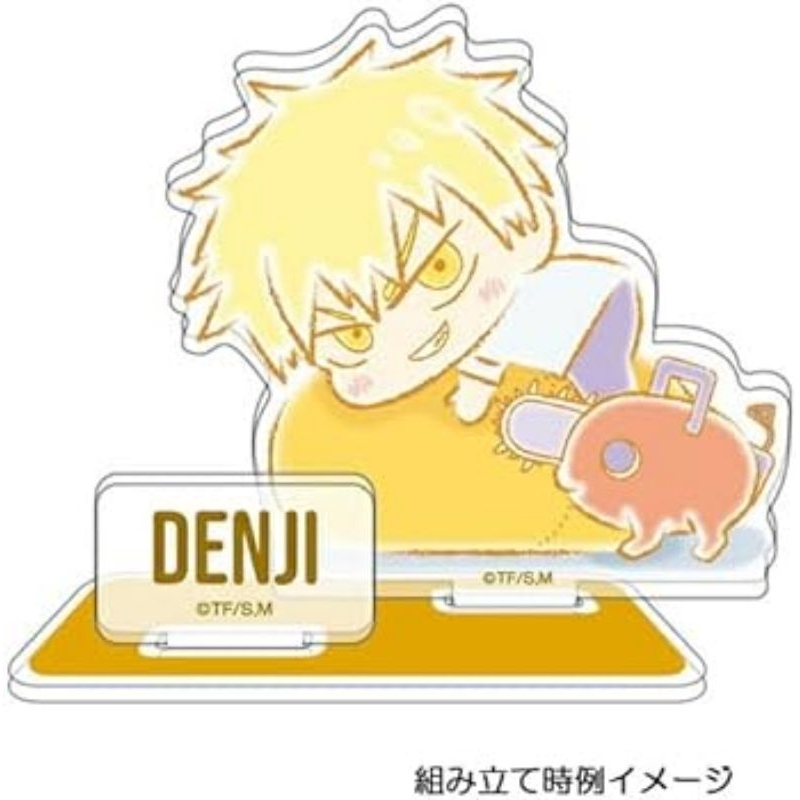 Bandai AcSta Collection Chainsaw Man Hug Meets Acrylic Stand 电锯人 亚克力牌 ...