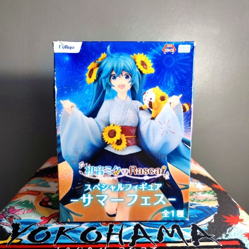 Original Figure FuRyu HATSUNE MIKU X RASCAL SUMMER FESTIVAL | Shopee ...