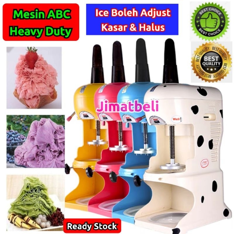 MESIN ABC CENDOL SNOW ICE SHAVER MACHINE BINGSU MACHINE SALJI Smoothie ...