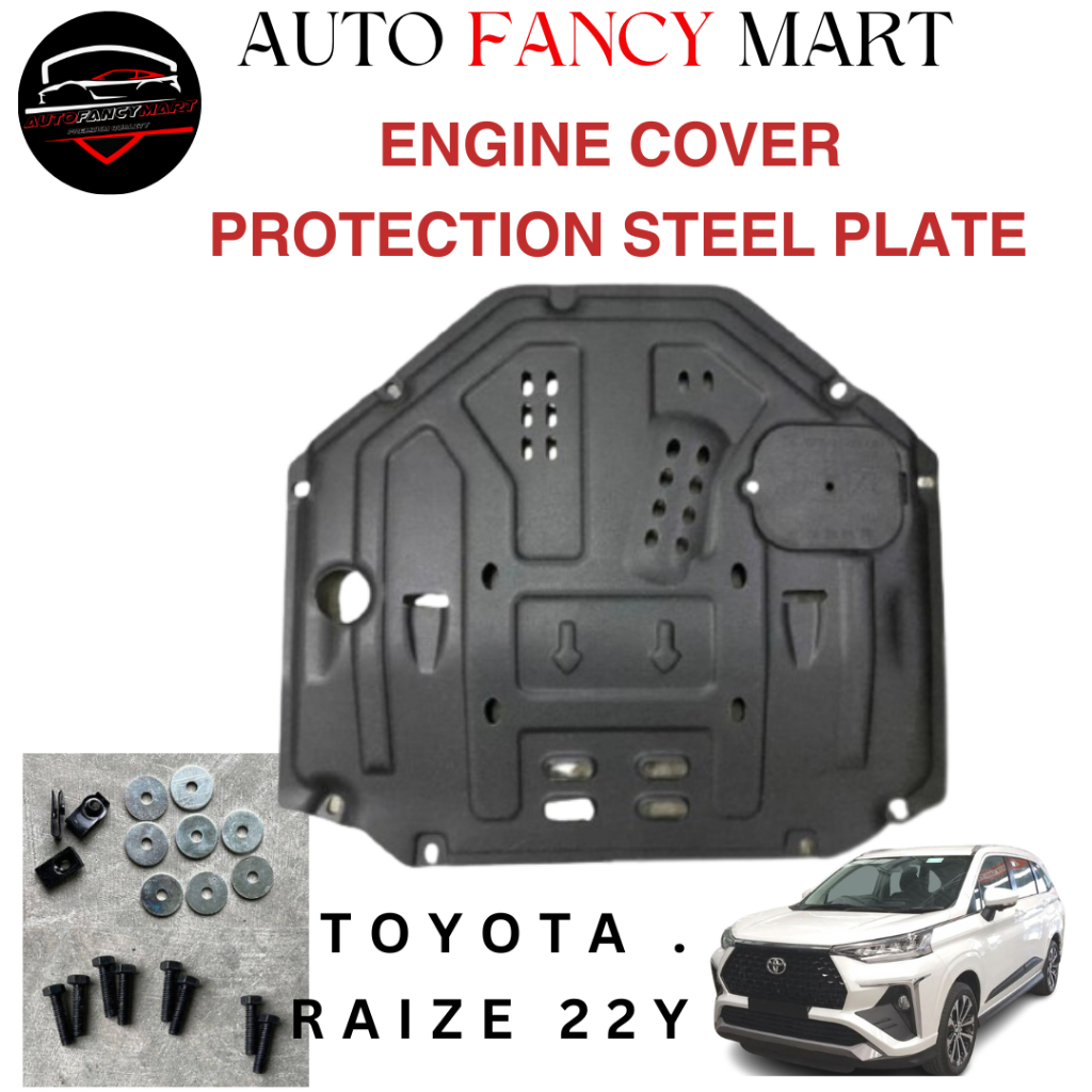 TOYOTA RAIZE ENGINE LOWER UNDER COVER PROTECTION SKID PLATE CAR SAFETY ...