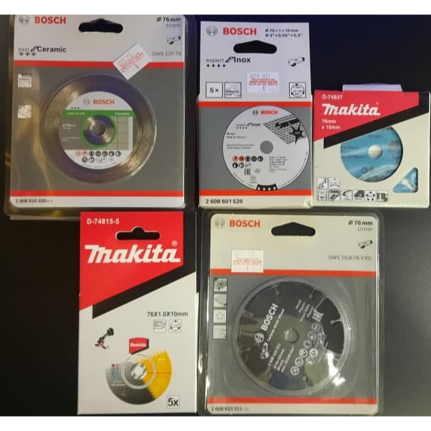 MAKITA/BOSCH 75MM Carbide Multi Wheel /Cutting Disc 2608615020 ...