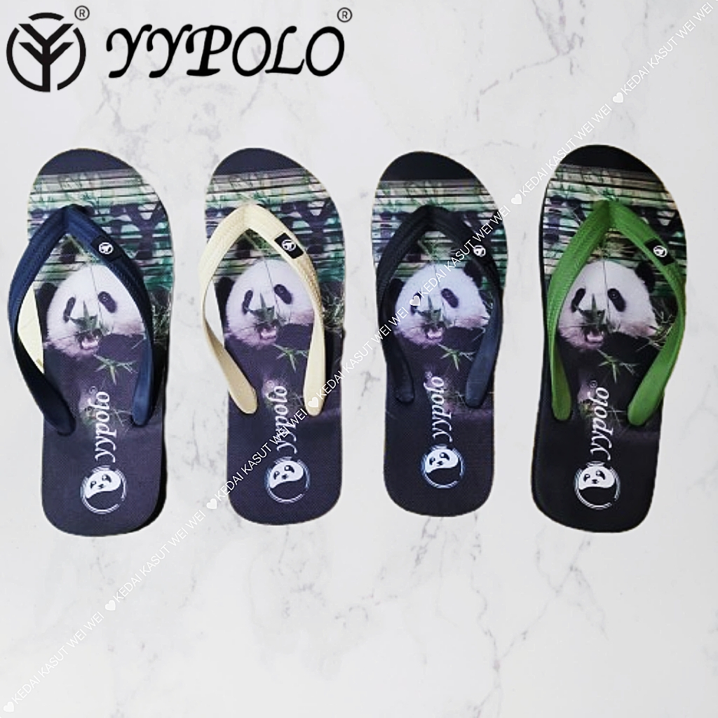 YYPOLO Rubber Slipper, YYPOLO Flip-flop(panda) | Shopee Malaysia
