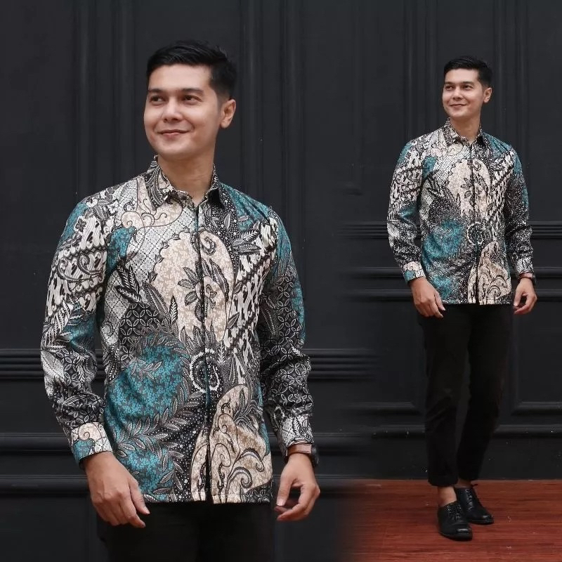 [SPECIALIST] Kemeja Batik Long Sleeve/Baju Batik Lelaki/ Batik shirt ...