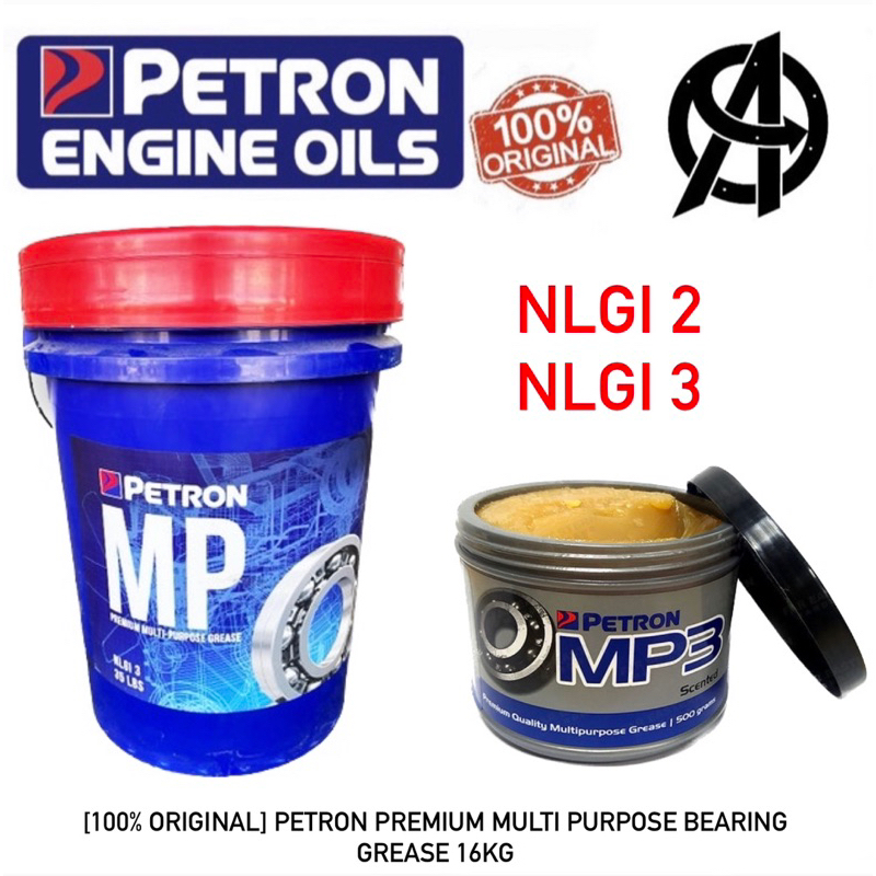 [100% ORIGINAL] PETRON PREMIUM MULTI PURPOSE BEARING GREASE 16KG ...