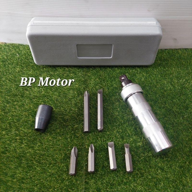 IMPACT DRIVE SET 7PCS IMPACT SPANNER SET WITH BITS PUSH OPEN RUST STUCK ...