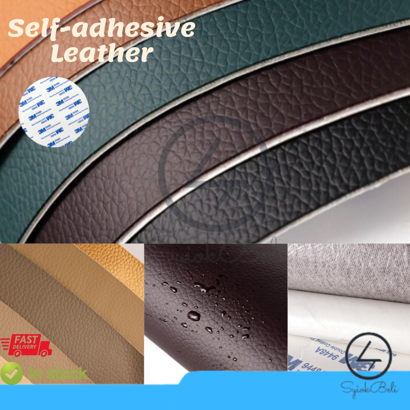 50cm*120cm 3M Strong Self-Adhesive PU Leather Sofa Repair Stickers Car ...