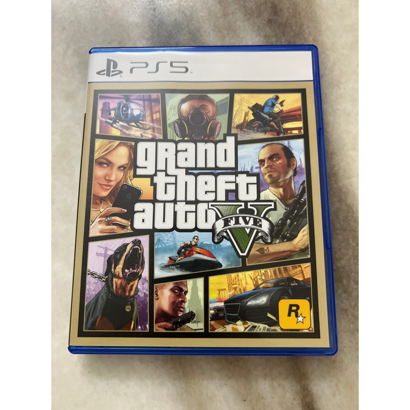 (Ready Stock) (Physical Disc) [PS5 Used Game] GTA 5 Grand Theft Auto V ...