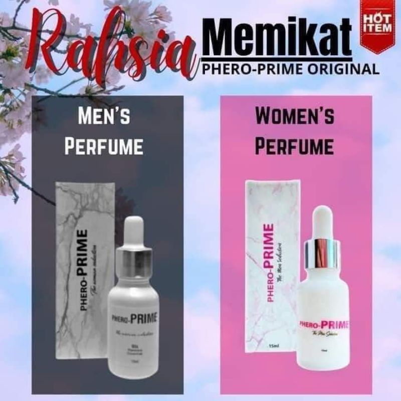 PHERO PRIME 100% ORIGINAL DARI HQ DIJAMIN WANGI + FREE GIFT | Shopee ...