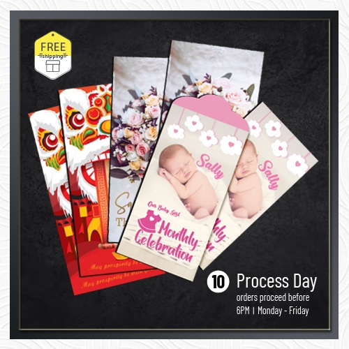[FREE DELIVERY] MONEY PACKET ANGPAO PACKET SAMPUL DUIT RAYA MURAH HARI ...