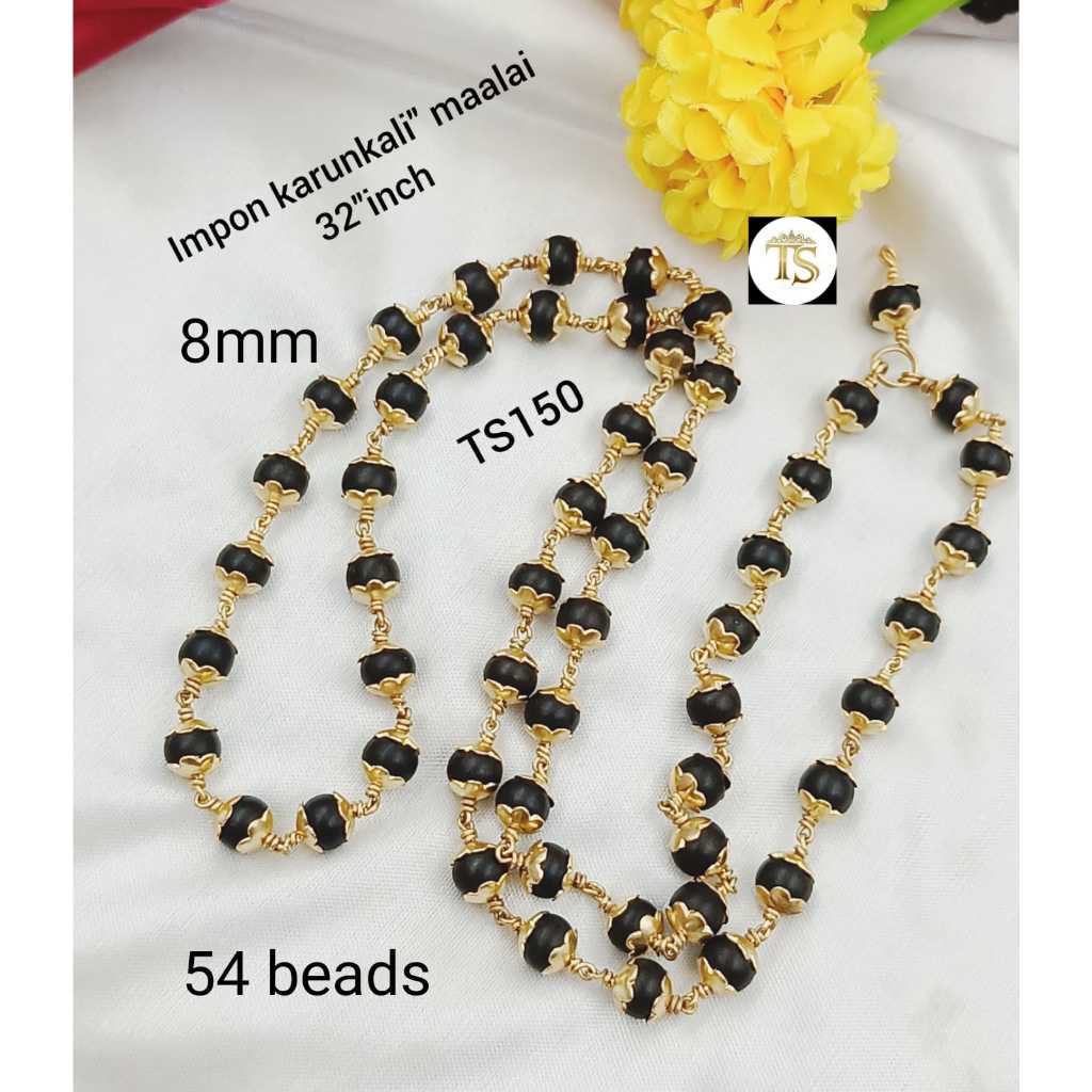 NEW ARRIVAL_ORIGINAL EBONY WOOD (KARUNGALI) CHAIN (MALAI) | Shopee Malaysia