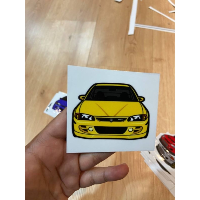 Proton Satria GTi NEO CPS UV sticker | Shopee Malaysia