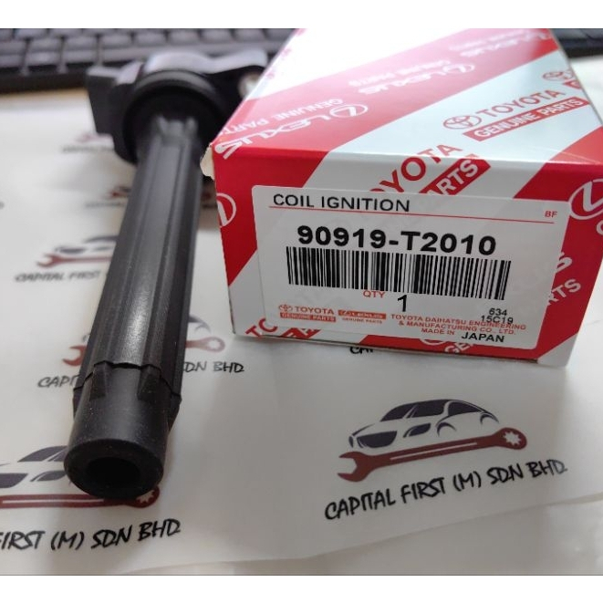 90919-T2010 TOYOTA IGNITION PLUG COIL VIOS NSP151 2016> PERODUA BEZZA 1 ...