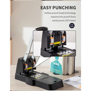Deli Heavy Duty Punch Desk Punch (6mm x 80mm/150 Sheets) E0150 | Shopee ...