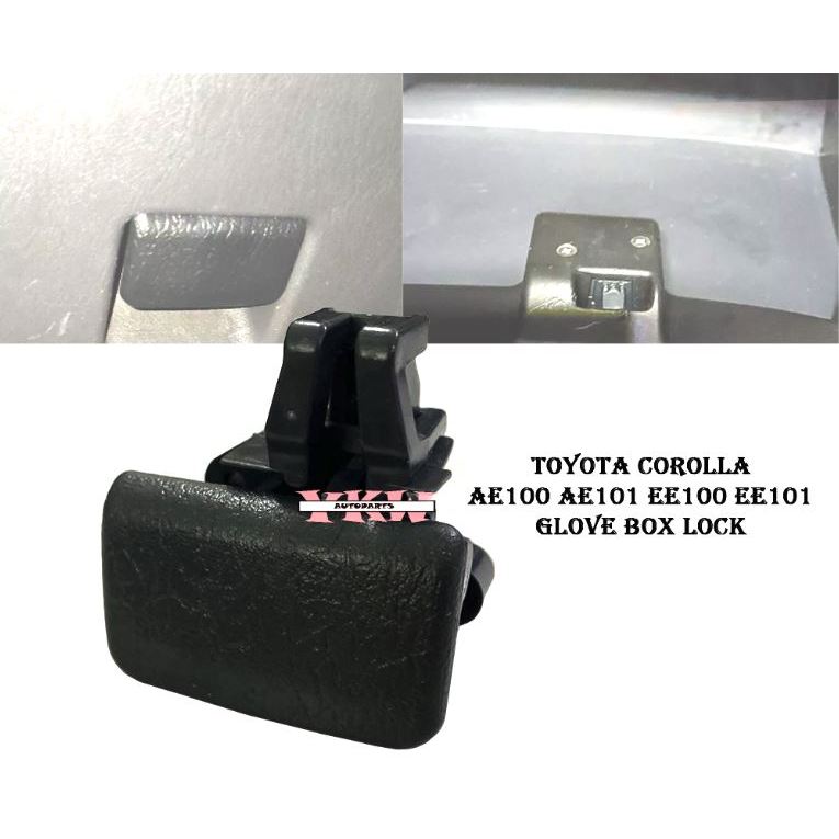 1Piece Toyota Corolla AE100 AE101 EE100 EE101 1992-1996 Black Glove Box ...
