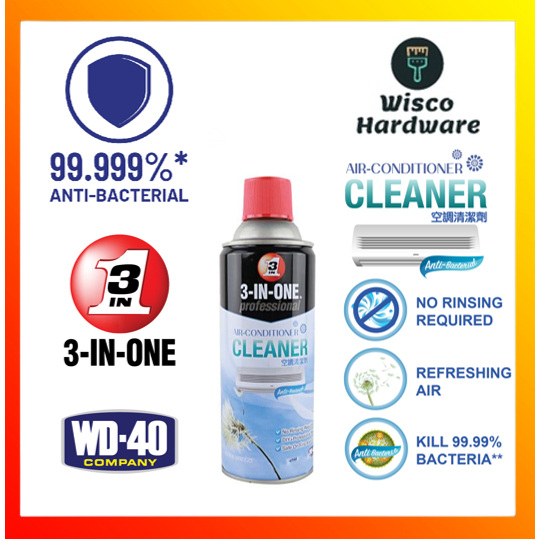 WD-40 3 in 1 Professional Air-Conditioner Spray Cleaner (331ml) | Shopee Malaysia