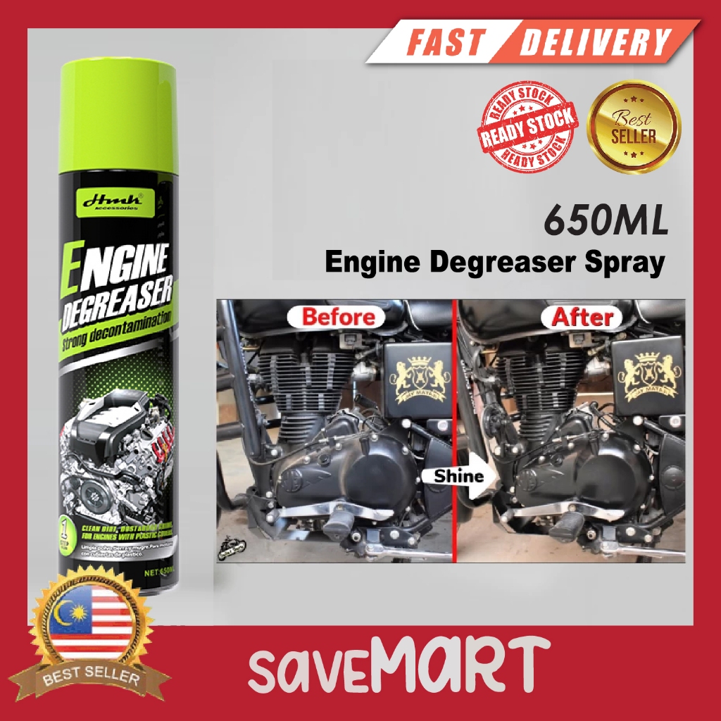 650ml Engine Degreaser Cleaner Spray Powerful Cleaning Foam Agent ...