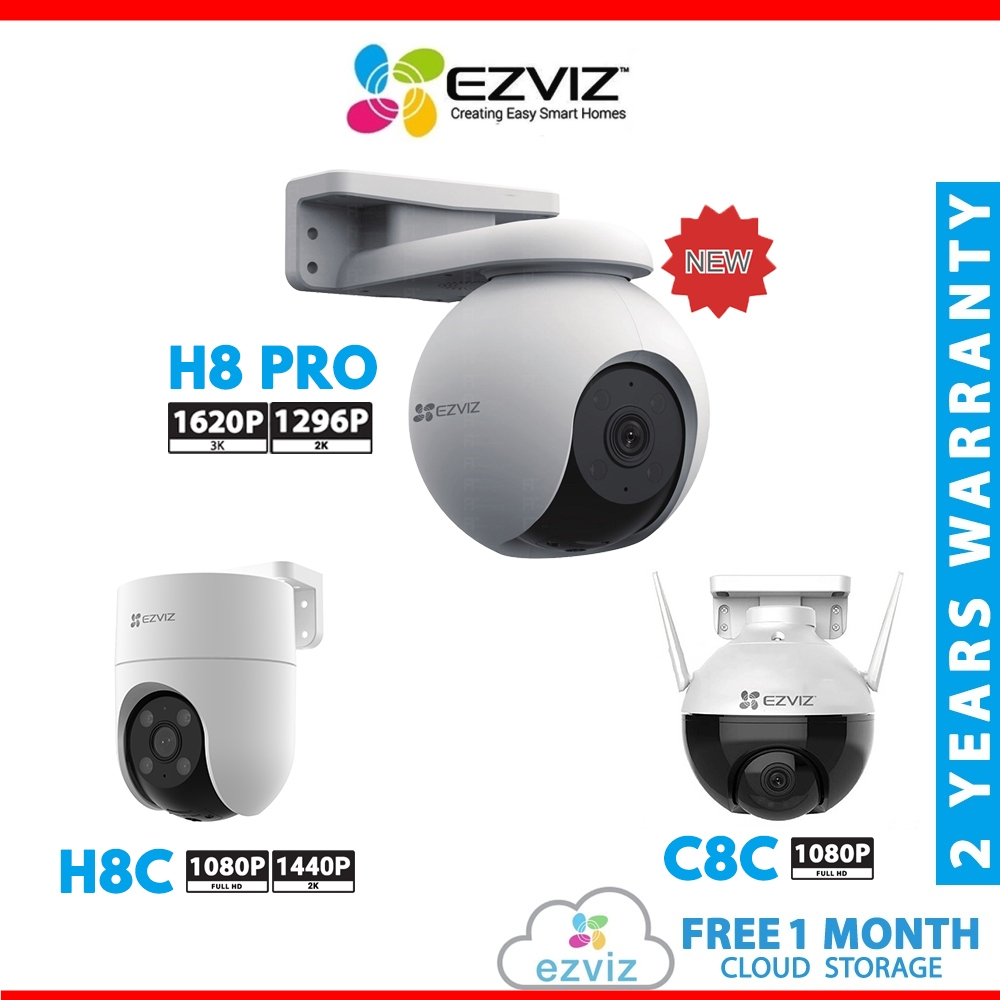 EZVIZ H3C H8C H8 PRO C3TN C3W PRO Color Night Vision 1080P Wireless Wi ...