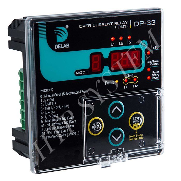 DELAB DP-33 Over Current Relay (Guarantee) | Shopee Malaysia