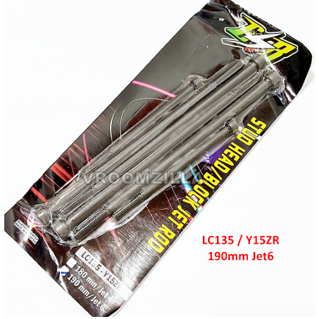 ESR Stud Bolt Head Black Tiang Block Jet Rod Y15ZR LC135 jetrod screw ...