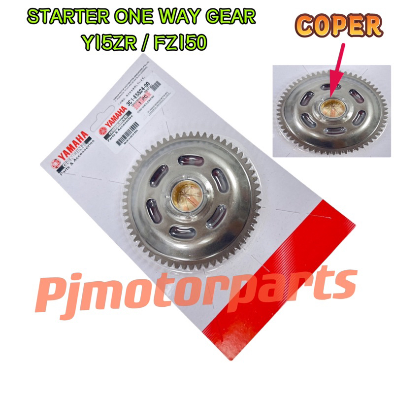 YAMAHA Y15 Y15ZR / FZ150 / FZ150i NEW - STARTER ONE WAY GEAR COPER BUSH ...
