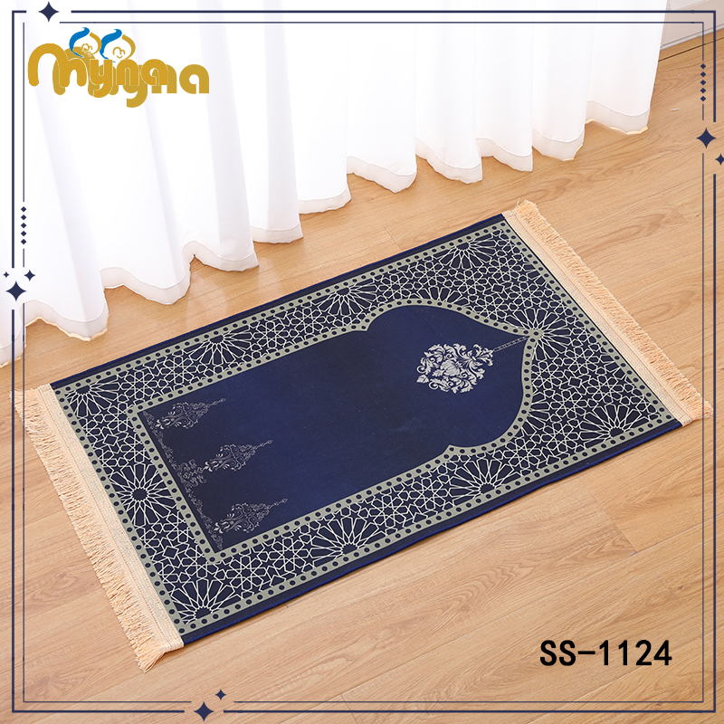 New Design Sejadah Soft Velvet Murah Plain Prayer Mat Sajadah Lembut ...