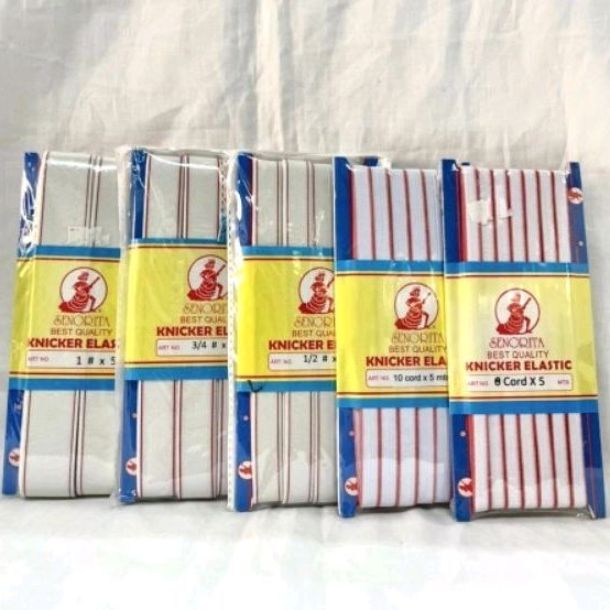 Knicker Elastic Senorita /Getah kain Getah pinggang Quality Elastic ...