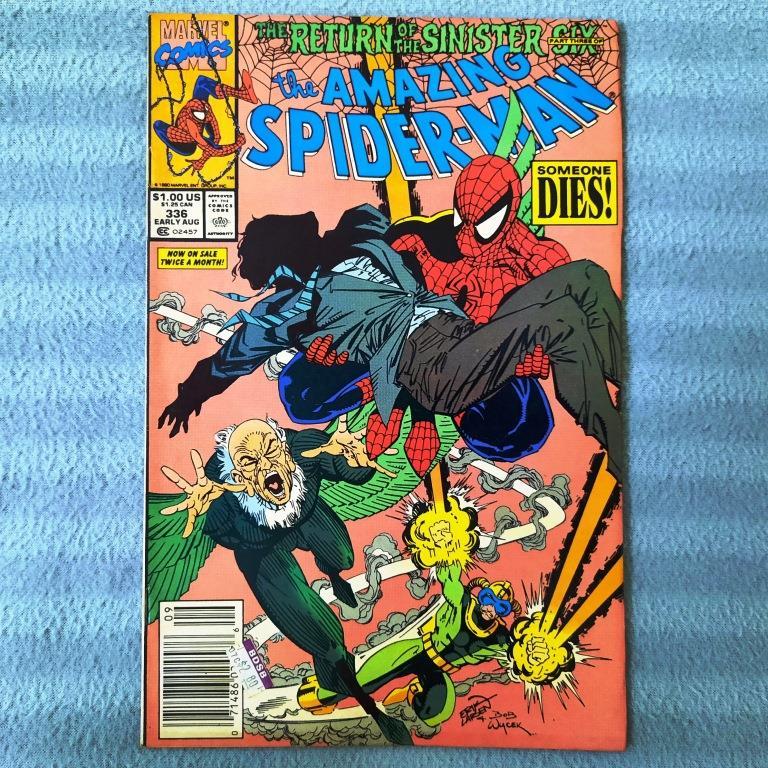Amazing Spider-Man Newsstand #336 (1st Series) Marvel Comics (David ...