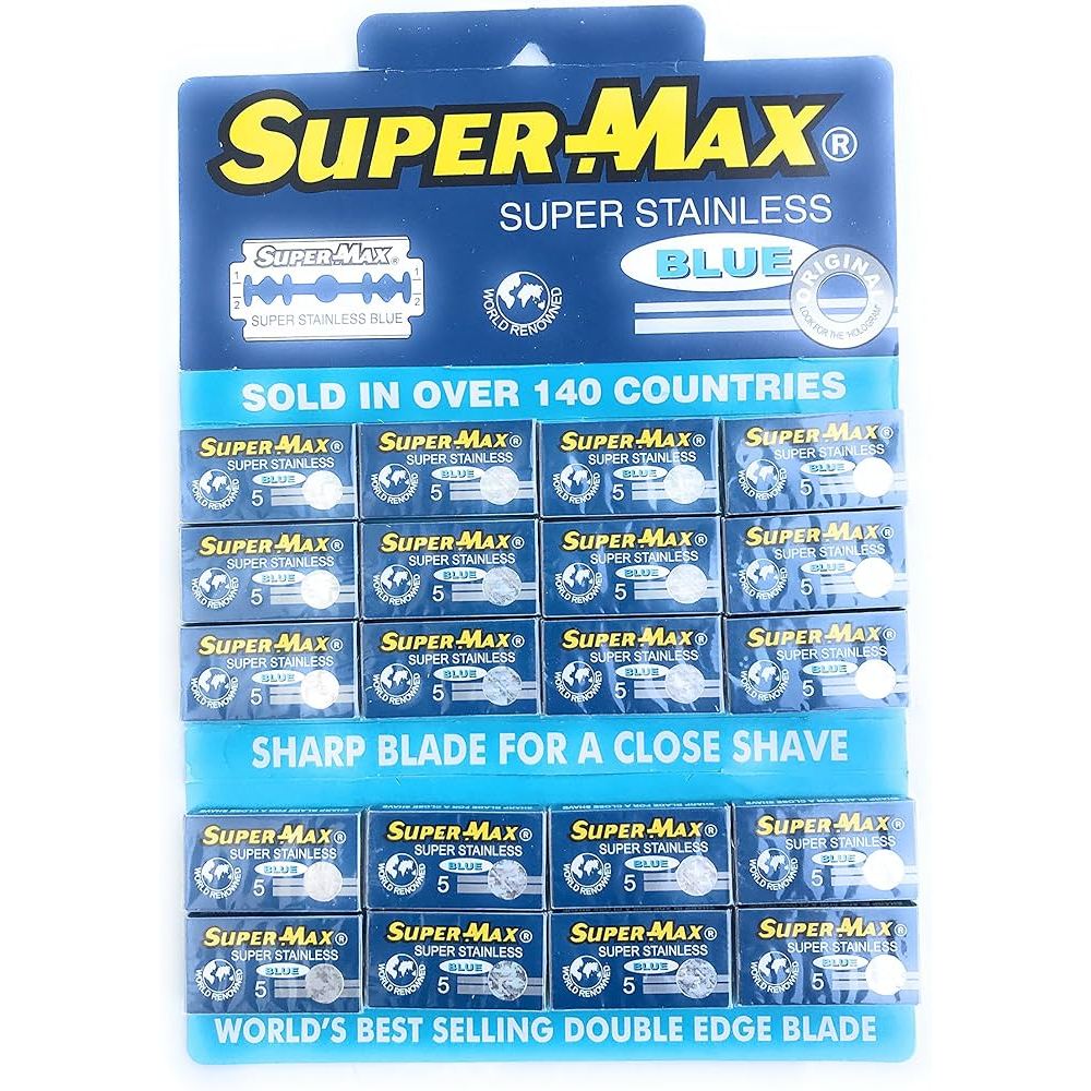 Supermax platinum razor blade (20 unit) | Shopee Malaysia