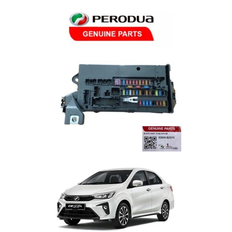 PERODUA BEZZA FUSE BOX WITH FUSE (82600-BZ570) | Shopee Malaysia