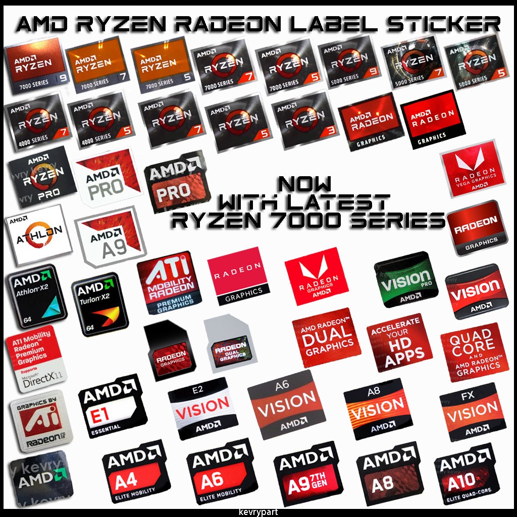AMD Athlon Vega Ryzen ATI AMD Ryzen 3 Ryzen 5 Ryzen 7 Ryzen PRO Ryzen 3 ...