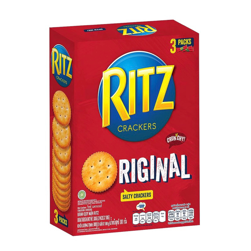 Ritz Crackers Box - Original 300g | Shopee Malaysia