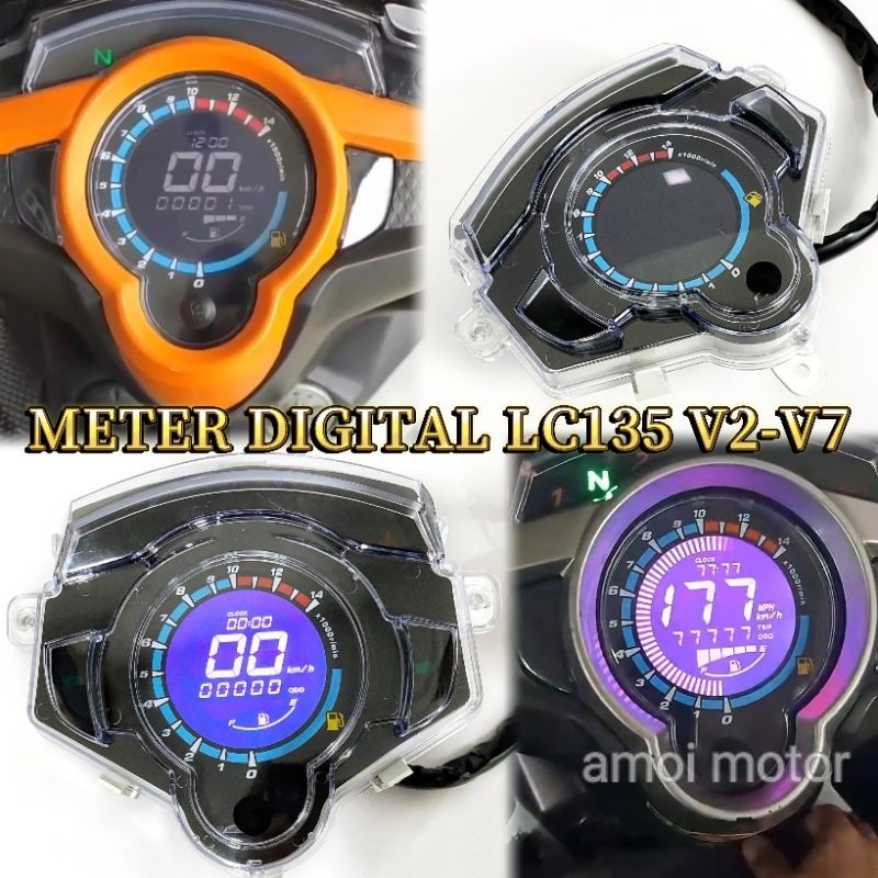 LC135 V2 -V7 DIGITAL METER SPEEDOMETER ASSY PLUG AND PLAY LC135 V2 V3 V4 V5 V6 V7 | Shopee Malaysia