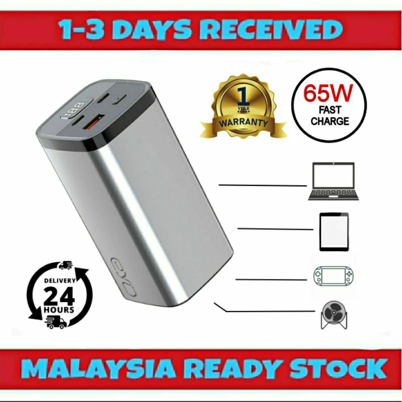 ORIGINAL EYD PowerBank Type-C Super Fast Charge 20000 Mah | Shopee Malaysia
