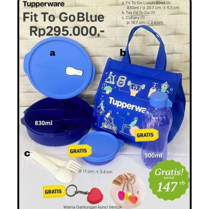Tupperware Compact Lunch Set | Shopee Malaysia