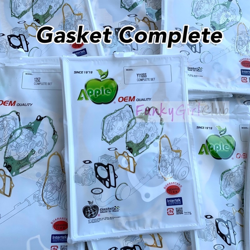 OVERHAUL COMPLETE SET GASKET 0 LC135 Y125Z Y125ZR HC FZ150I PASOLA ...