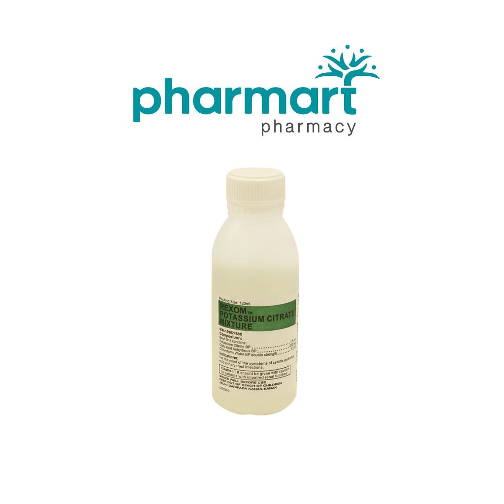 Potassium Citrate Mixture 120ml (EXP 07/2026) | Shopee Malaysia