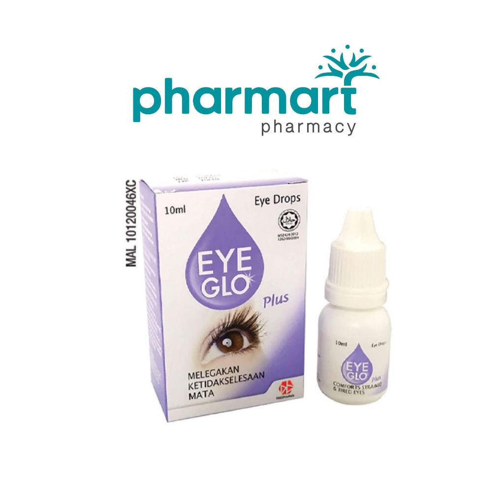 EYE GLO PLUS EYE DROPS 10ML | Shopee Malaysia