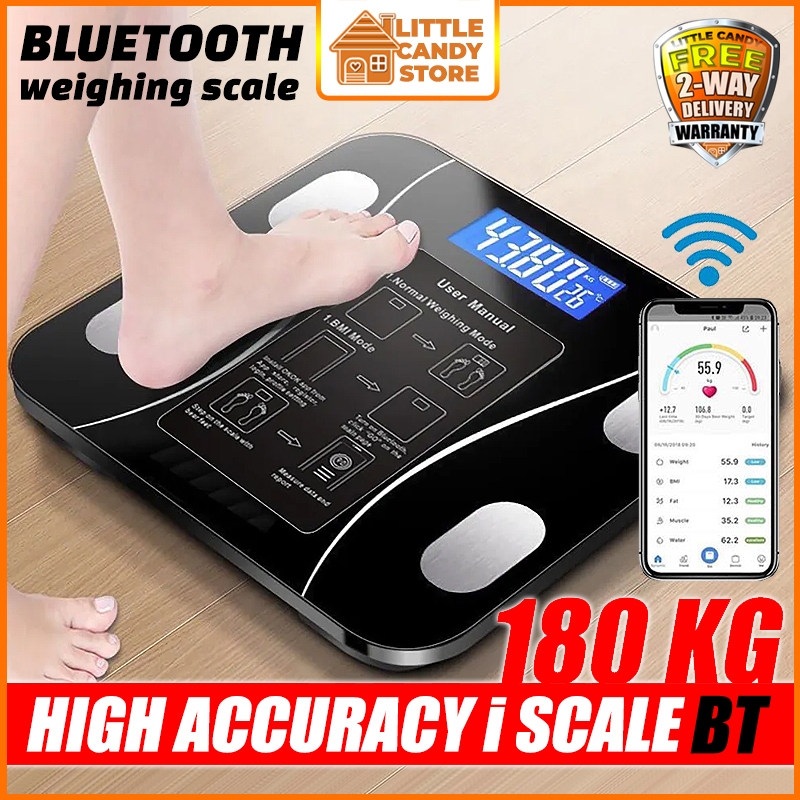 Iscale SE Digital Body Scale Weight Body Penimbang Berat Badan Timbang ...