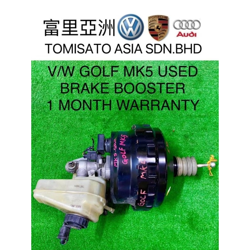 VOLKSWAGEN GOLF MK5 TSI 2.0L BRAKE BOOSTER MASTER CYLINDER | Shopee ...