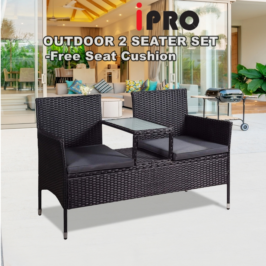IPRO Outdoor Chair and Table set Outdoor Furniture Balcony Garden Chair ...