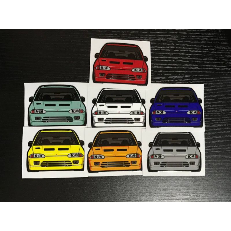 MITSUBISHI Satria Cyborg UV STICKER | Shopee Malaysia