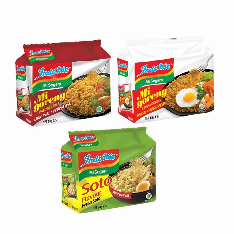Indomie Mi Goreng Asli / Special / Sup Soto (stock *Indonesia ...