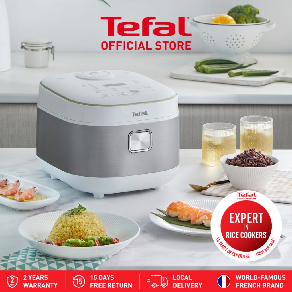 Tefal Healthy & Tasty Plus IH Rice Cooker 1.5L (RK8621) | Shopee Malaysia