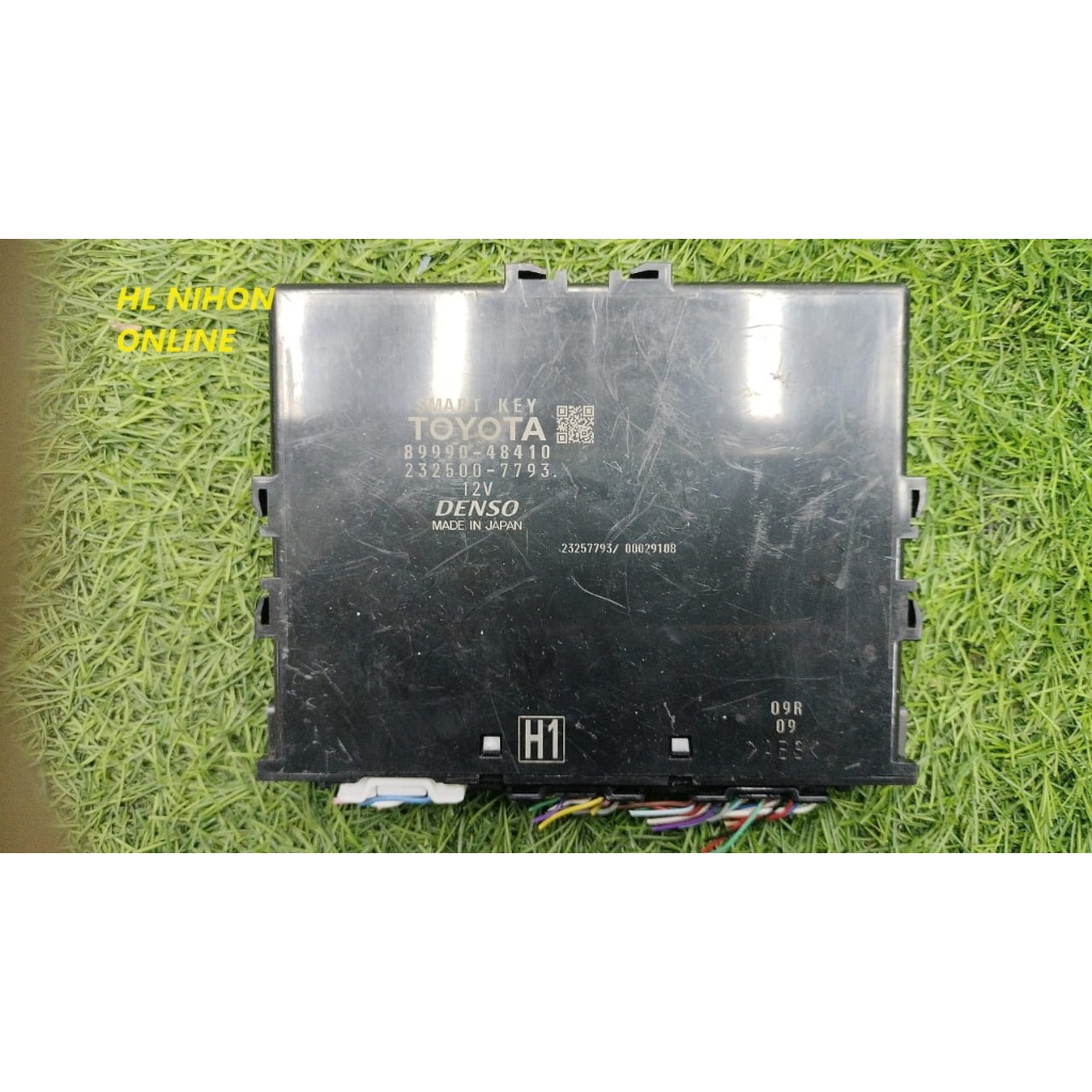 (USED)TOYOTA Harrier ZSU60 3ZR SMART KEY Assy ECU P/N:89990-48410 ...