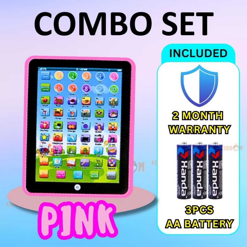 Educational Learning tablet for kid baby tablet budak english tablet ...