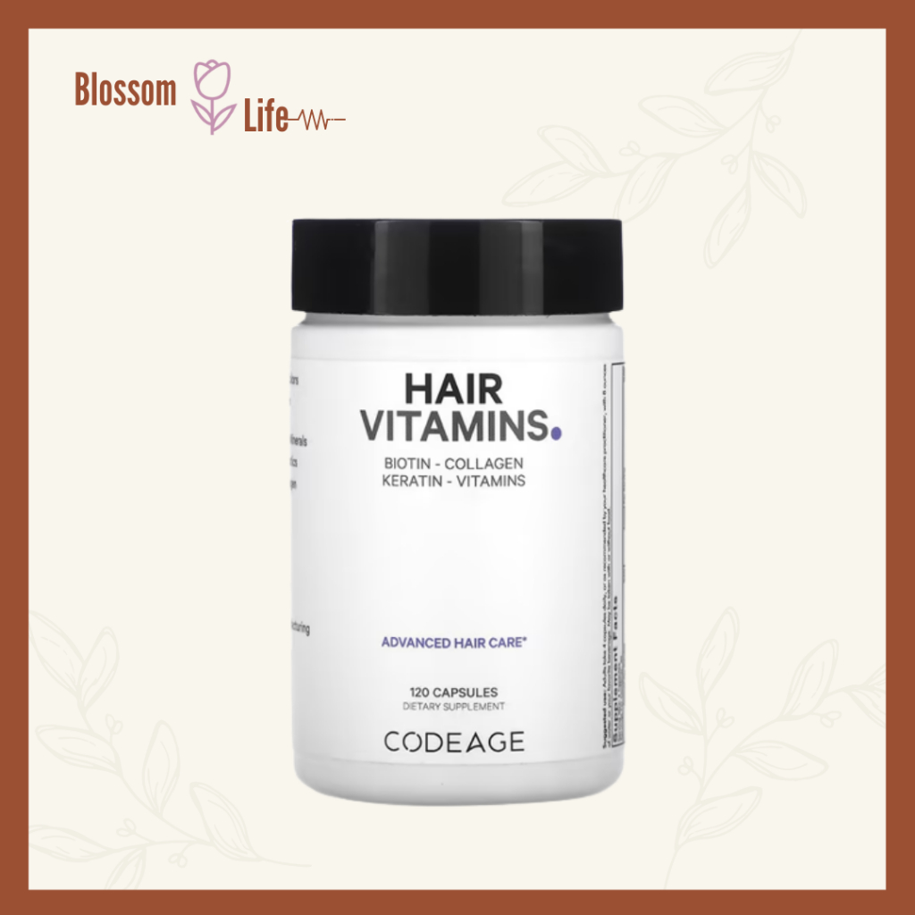 Codeage, Hair Vitamins, 120 Capsules | Shopee Malaysia