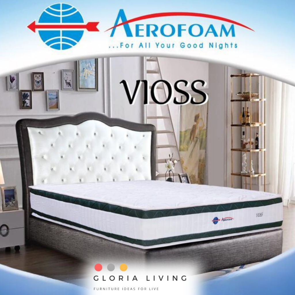 【Aerofoam Mattress】Vioss series (Single - Super Single - Queen - King ...