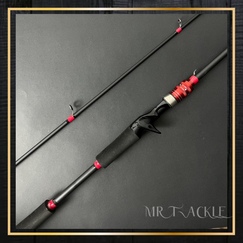 【MR.T】Mesin Joran Combo Set 1.8m BaitCasting Fishing Rod Joran Pancing ...