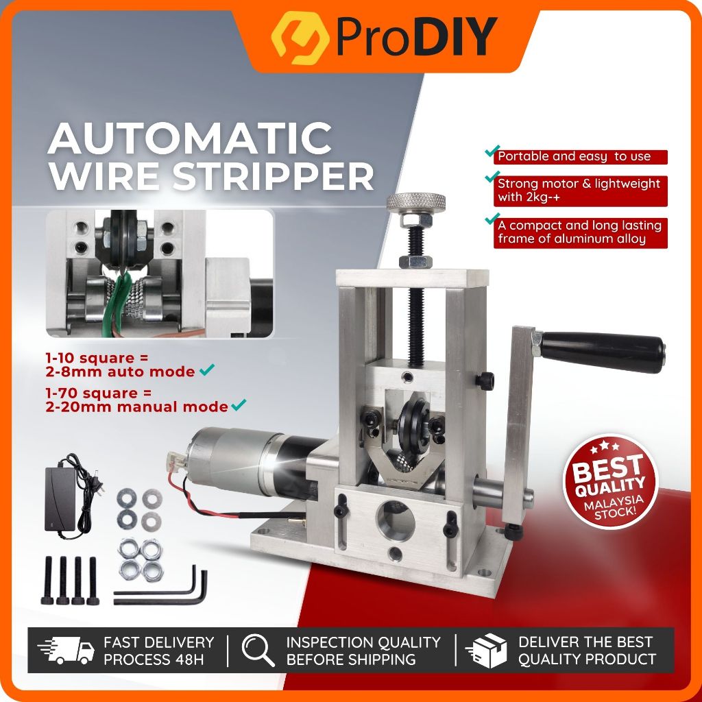 Automatic Wire Stripper Machine Scrap Copper Wire Stripping Household ...